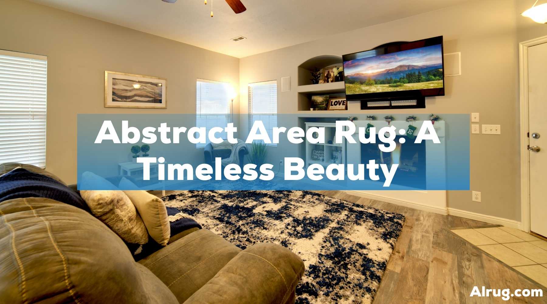 Abstract Area Rug: A Timeless Beauty – ALRUG Rug Store