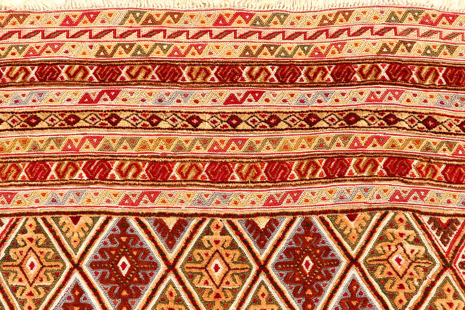 Multi Colored Mashwani 4' 8" x 6' 2" - No. 61780