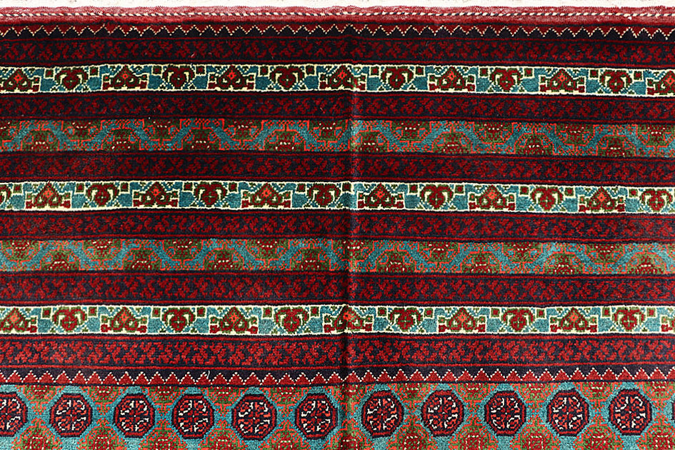 Multi Colored Baluchi 6' 2" x 9' 5" - No. 61843