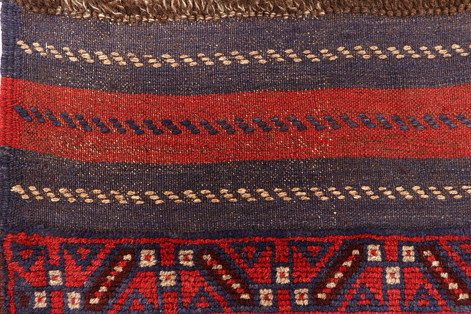 Multi Colored Mashwani 2' 4" x 11' 8" - No. 61911