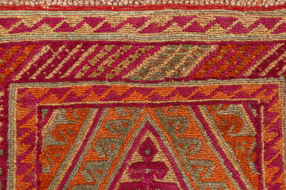 Multi Colored Mashwani 2' 8" x 12' - No. 63308