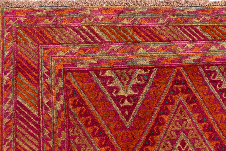 Multi Colored Mashwani 6' 11" x 8' 10" - No. 63388